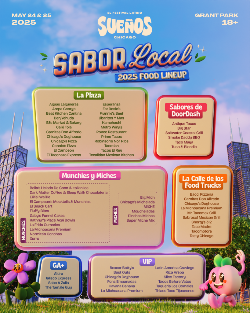 Sueños Music Festival to Highlight the Best Latin Cuisine in Chicago ...